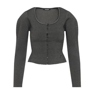Jacquemus Sera Cardigan - - Knitwear - Damen - Grau - XS