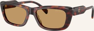 Miu Miu Sonnenbrille Mu b12s braun