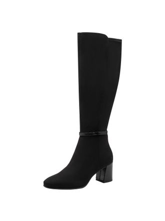 Tamaris Damen Stiefel Leder schwarz 36
