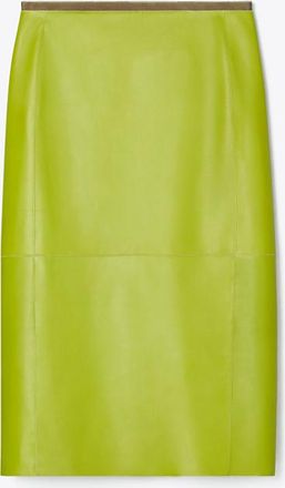 Tory Burch Damen Bleistiftrock aus Leder