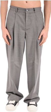 New Amsterdam Surf Association Homme, Pantalons, Gris, Taille: L Straight Pantalons