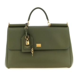 Dolce & Gabbana My Sicily Maxi Handtasche - - Bags - Damen - Gr&uuml;n - ONE SIZE