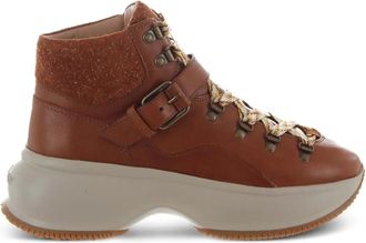 Hogan bottines Maxi Active - Marron