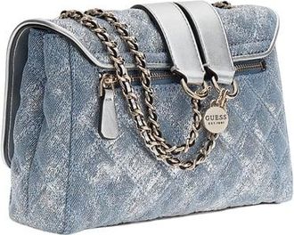 Guess Sac Giully matelass&eacute; avec cha&icirc;ne tress&eacute;e