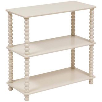 Atmosphera Atmosphera - Etag&egrave;re 3 niveaux Chamlo ivoire 75x34cm cr&eacute;ateur dint&eacute;rieur