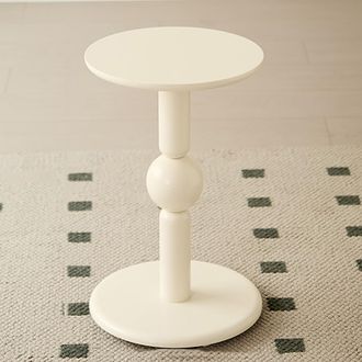 Generic Beistelltisch, Kleiner Getränketisch Für Kleine Räume, Couchtisch Klein Rund, Nachttisch Mit Massivholzbeinen Für Wohnzimmer, Schlafzimmer, Ecken Und 