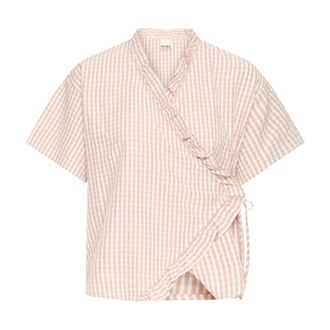 Ichi Ichi - Top Nectar Rose &Eacute;l&eacute;gant - Femme - Blouses et Chemises - Rose - Taille: 40 FR