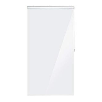 Relaxdays Store de Baignoire,100x240cm, Rideau de Douche Hydrofuge, Anti-&eacute;claboussures, diff&eacute;rentes Tailles, Transparent