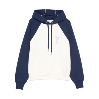 Ami Homme, Sweatshirts et sweats &agrave; capuche, Multicolore, Taille: M De Coeur cotton hoodie
