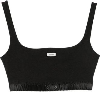 Entire studios Logo-patch Cropped Top