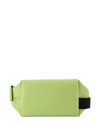 Rains petite trousse de toilette zipp&eacute;e - Vert