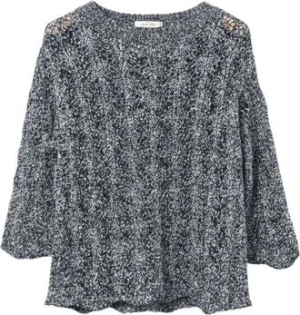 D.exterior Femme, Pulls, Gris, Taille: 42 FR Pull ajour&eacute;