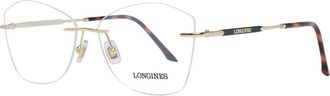 Longines Longines, Femme, Accessoires, Jaune, Taille: ONE Size Montures Optiques Femme Or Style Papillon