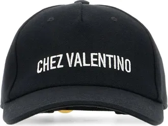 Valentino Garavani unisex, Accessoires, Noir, Taille: 58 CM Casquette Chez