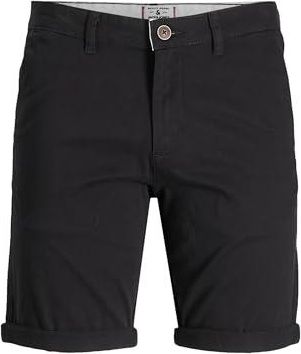 Jack & Jones Jack & Jones Plus JPSTDAVE JJCHINO Shorts AKM PLS Chino, Noir, 42 Homme
