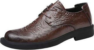 Generic Chaussures Oxford Professionnelles &agrave; Lacets for Hommes, Classiques, antid&eacute;rapantes, Basses, en Cuir, for Le Travail, Les Affaires et Occasions Formell