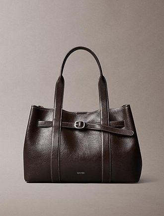 Calvin Klein Sac cabas pour ordinateur portable &agrave; boucle