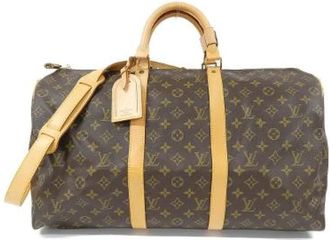 Louis Vuitton unisex, Pre-owned, Brun, Taille: ONE Size Sac week-end en toile Pre-owned