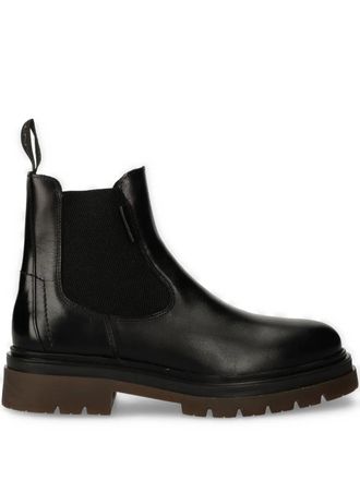 GANT bottes en cuir - Noir