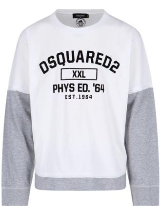 Dsquared2 t-shirt superposé à manches longues - Blanc