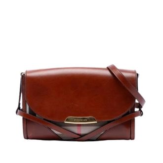 Burberry Pre-owned Cuir sacs-ports-paule - Femme - Pre-owned - Brun - Taille: ONE Size
