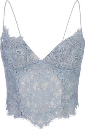 Ermanno Scervino Femme, Tops, Bleu, Taille: 36 FR Sleeveless Top