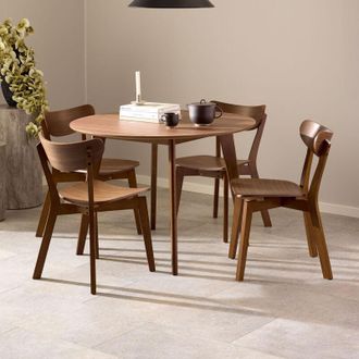 ebuy24 Roxby chaise de salle &agrave; manger bois nature