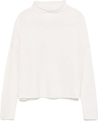 Lisa Yang Sandy Pullover - Wei&szlig;
