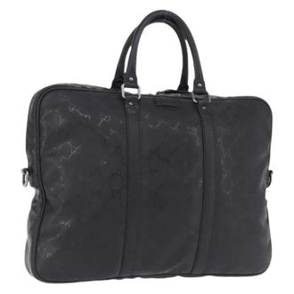 Gucci Sac daffaires vintage doccasion - Femme - Pre-owned - Noir - Taille: ONE Size