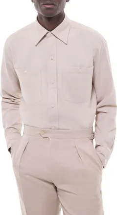 Fursac Chemise en flanelle de coton - Taille XL - Homme