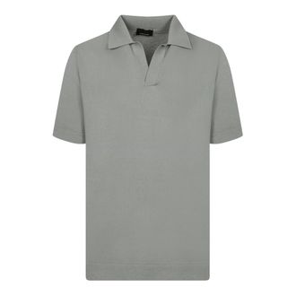Dell'Oglio Polo Shirt - - Tops - Herren - Gr&uuml;n - M