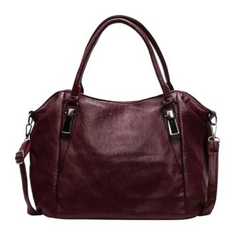 Generic Kexpery Sac Bandouli&egrave;re en PU Cuir Grand Tote Hobo &Eacute;l&eacute;gant &agrave; Poign&eacute;e Haute Sac Femme Mode Voyage Travail Daily Use