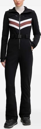 MC2 Saint Barth belted ski suit - Schwarz