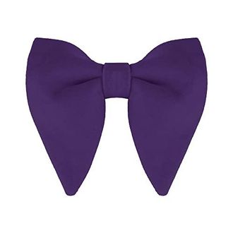 Allegra K Noeuds papillon pré-noués solides pour hommes Violet Indigo One Size