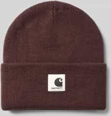 Carhartt Work in Progress Beanie mit Label-Patch Modell ASHLEY