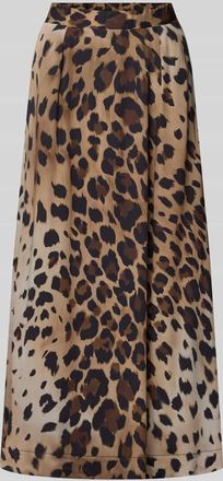 Smith & Soul Maxirock aus reiner Viskose mit Allover-Animal-Print
