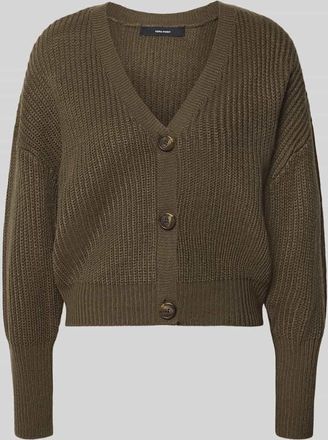 Vero Moda Oversized Strickjacke mit V-Ausschnitt Modell LEA
