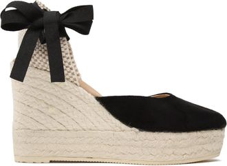 Manebì Espadrilles Manebi Wedge Espadrilles K 1.0 WV Schwarz