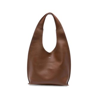 A.P.C. A. p.c. Grained-leather Shoulder Bag