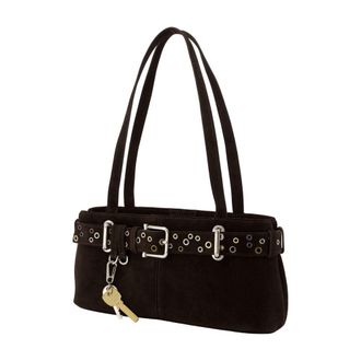 Osoi Womens Brocle Mini Shoulder Bag - Osoi Leather Brown Cowhide Shoulder-Hobo-Bags