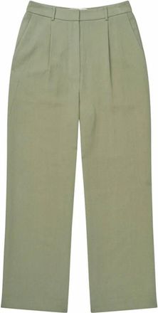 Munthe Femme, Pantalons, Vert, Taille: 40 FR Wide Pantalons