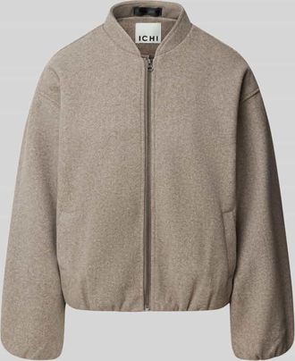 Ichi Jacke mit Stehkragen und Rei&szlig;verschluss Modell JANNET