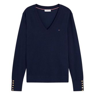 Tommy Hilfiger Damen, Strickwaren, Blau, SGr&ouml;&szlig;e