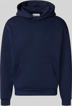 Review Hoodie mit Logo-Print