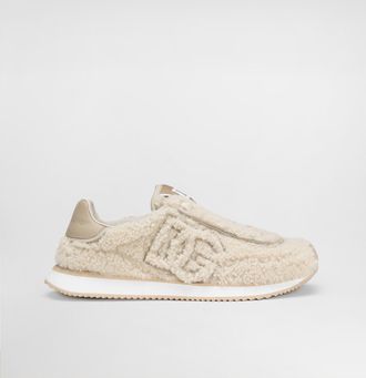 Dolce & Gabbana Sneaker Dg Cushion Aus Schaffell - Frau Sneakers Mehrfarbig 40.5