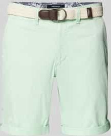Mc Neal Slim Fit Bermudas mit G&uuml;rtel