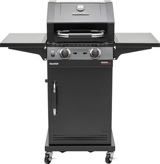 Char-Broil Gasgrill Advantage CORE B 2 Brenner, TRU-Infrared Technology, Klappbare Seitenablagen, Gusseisen Roste - Ideal für draußen, Garten, Terrasse