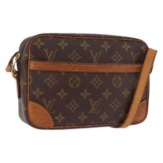 Louis Vuitton Sac bandouli&egrave;re Pre-owned en toile Monogram - Femme - Pre-owned - Brun - Taille: ONE Size