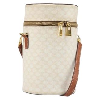 Celine Sac bandouli&egrave;re vintage doccasion - Femme - Pre-owned - Beige - Taille: ONE Size