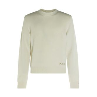 A.P.C. A.p.c., Herren, Strickwaren, Beige, SGr&ouml;&szlig;e